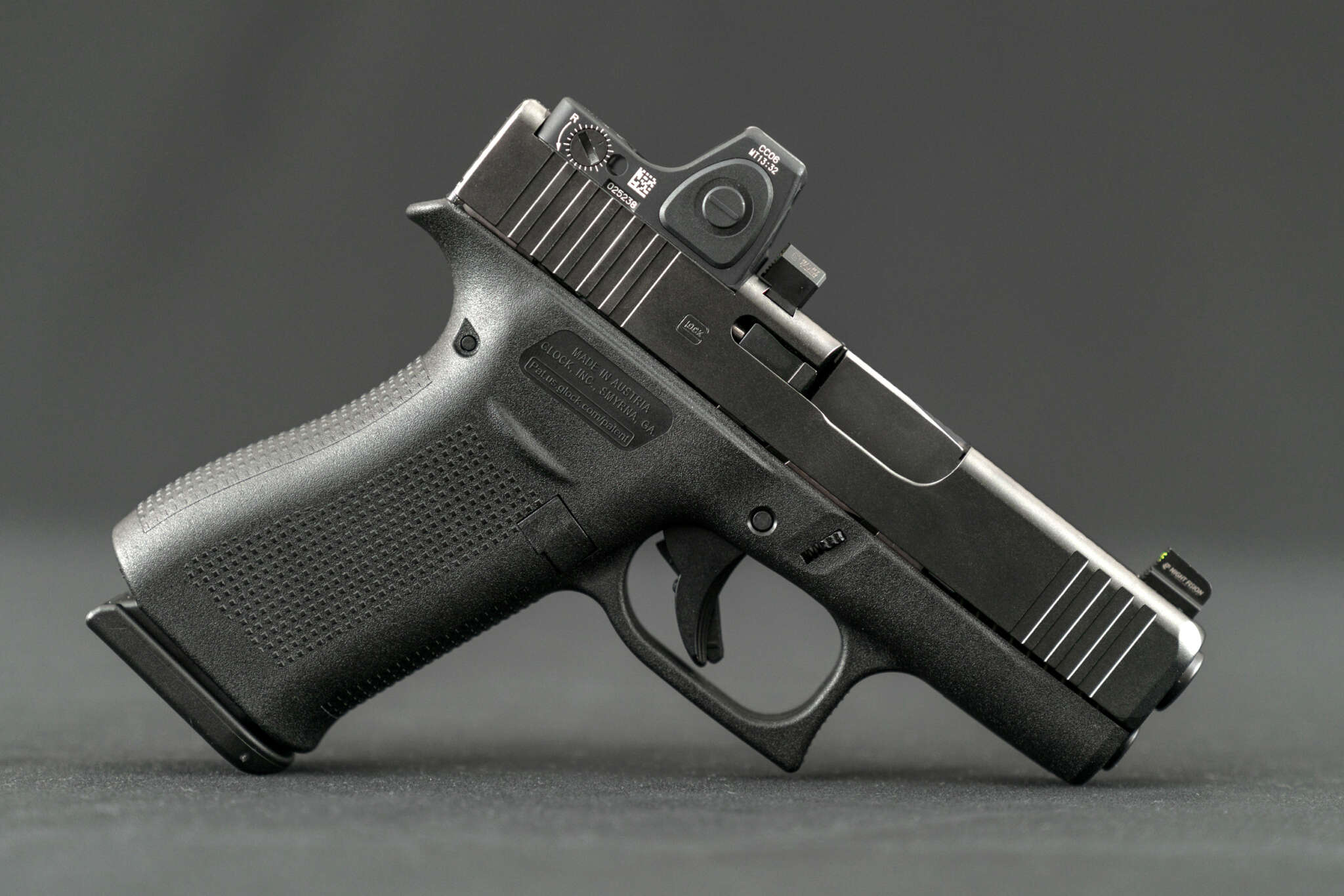 Glock 43X W Trijicon RMR CC 3 25 MOA NRC Industries