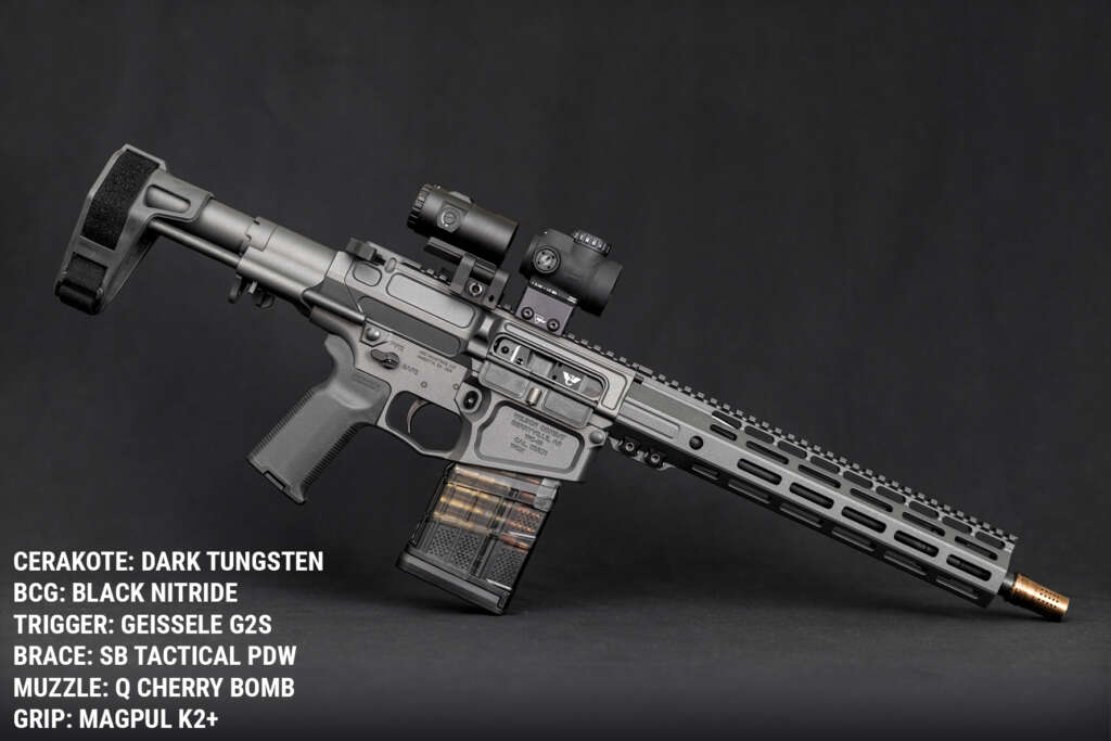 Custom Wilson Combat AR-10- .308 WIN – 12.5″ PDW Pistol – NRC Industries