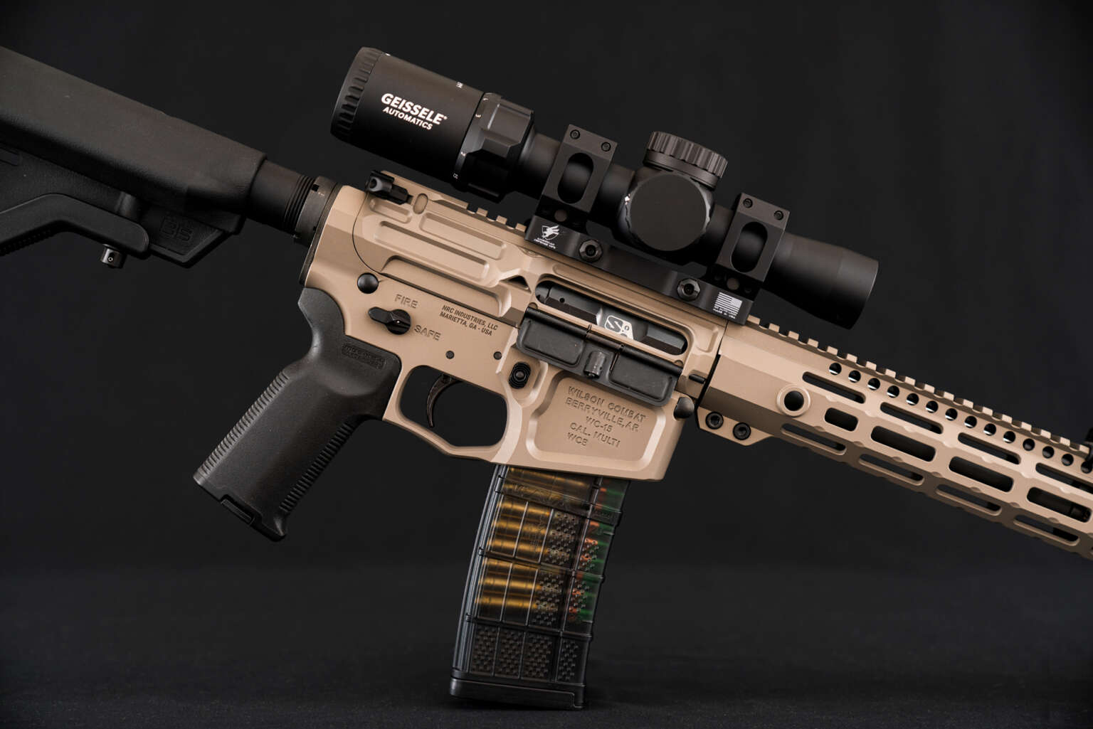 Wilson Combat Piston – 5.56 – FDE- 14.5″ Pinned & Welded – NRC Industries