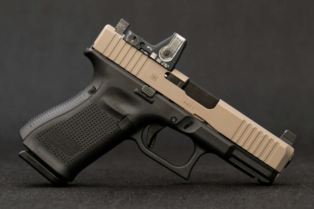 Glock 19 Gen5 FDE Slide w/ Trijicon RMR 6 MOA Dual Illumination – NRC ...