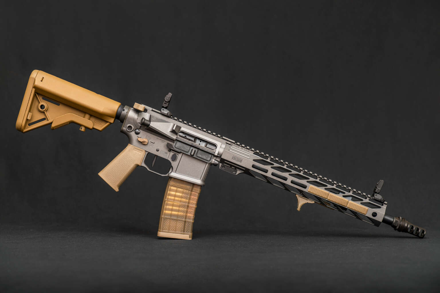 SLR Rifleworks – 8.6 Blackout – Tungsten – 12″ PDW Pistol – NRC Industries