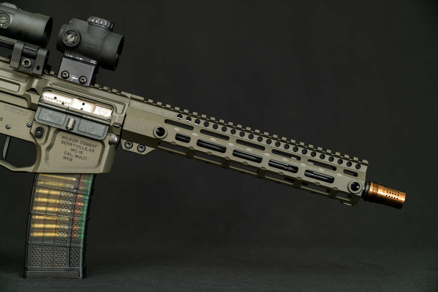 Wilson Combat – 5.56 NATO – OD Gunmetal Cerakote – 11.3″ PDW Pistol ...