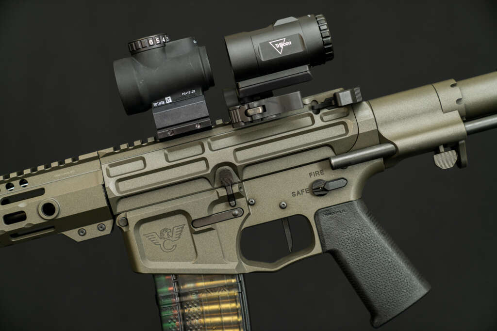 Wilson Combat – 5.56 NATO – OD Gunmetal Cerakote – 11.3″ PDW Pistol ...