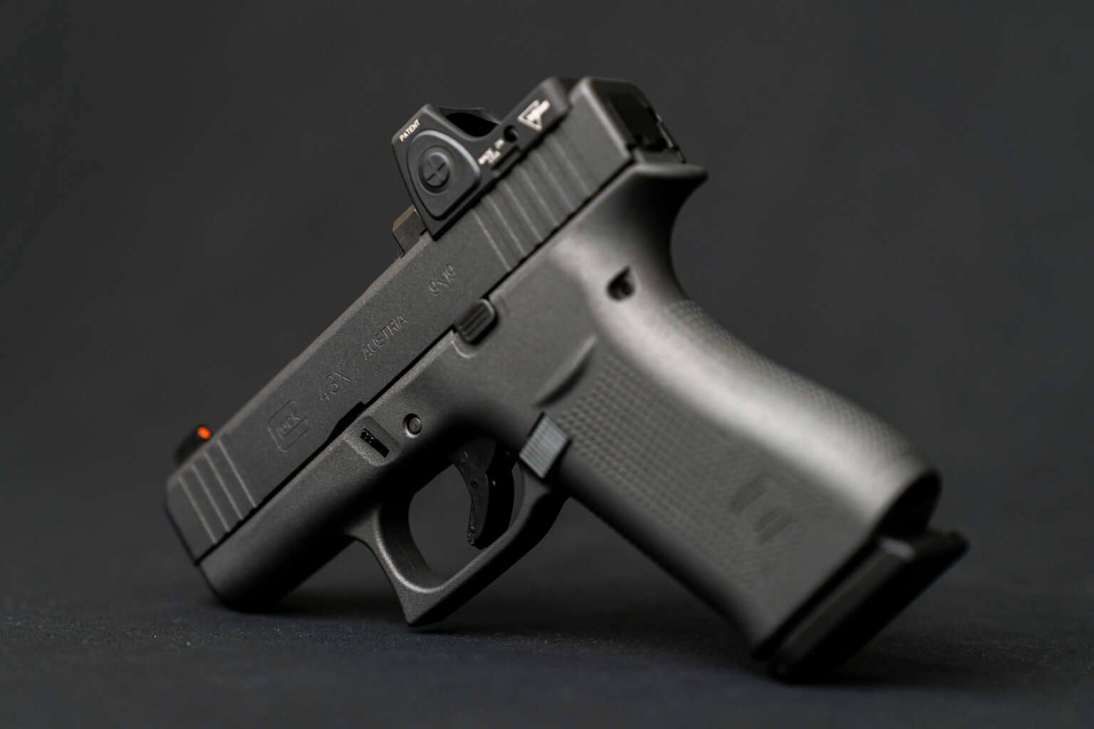 Glock 43X Dark Tungsten w/ Trijicon RMR CC 3.25 MOA – NRC Industries