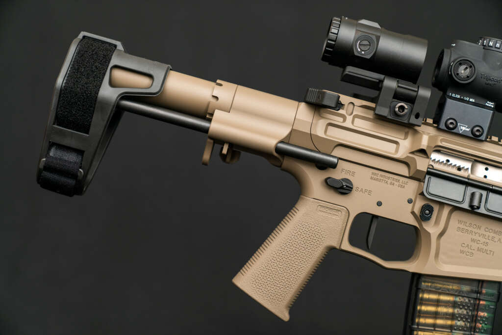 Wilson Combat – 5.56 NATO – Metallic Coyote – 11.3″ PDW Pistol – NRC ...