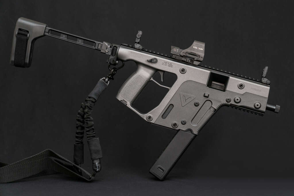 Kriss Vector .45 ACP Gen 2 – Two Tone Tungsten Cerakote – Folding Brace ...