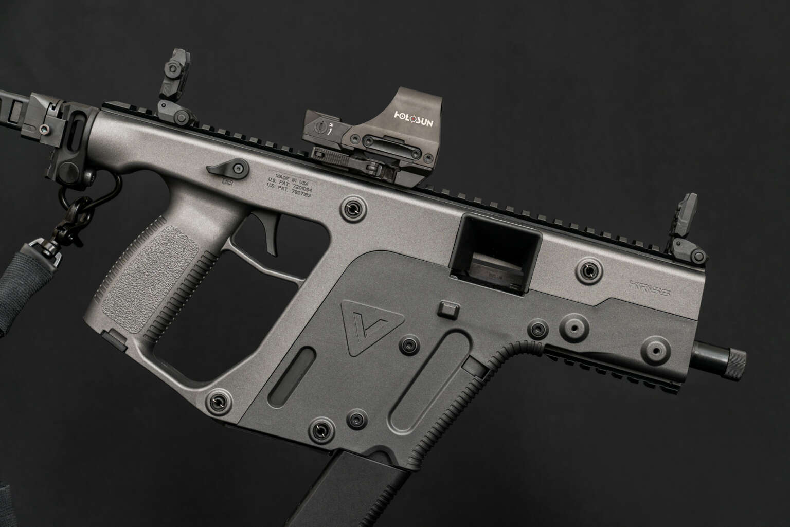 Kriss Vector .45 ACP Gen 2 – Two Tone Tungsten Cerakote – Folding Brace ...