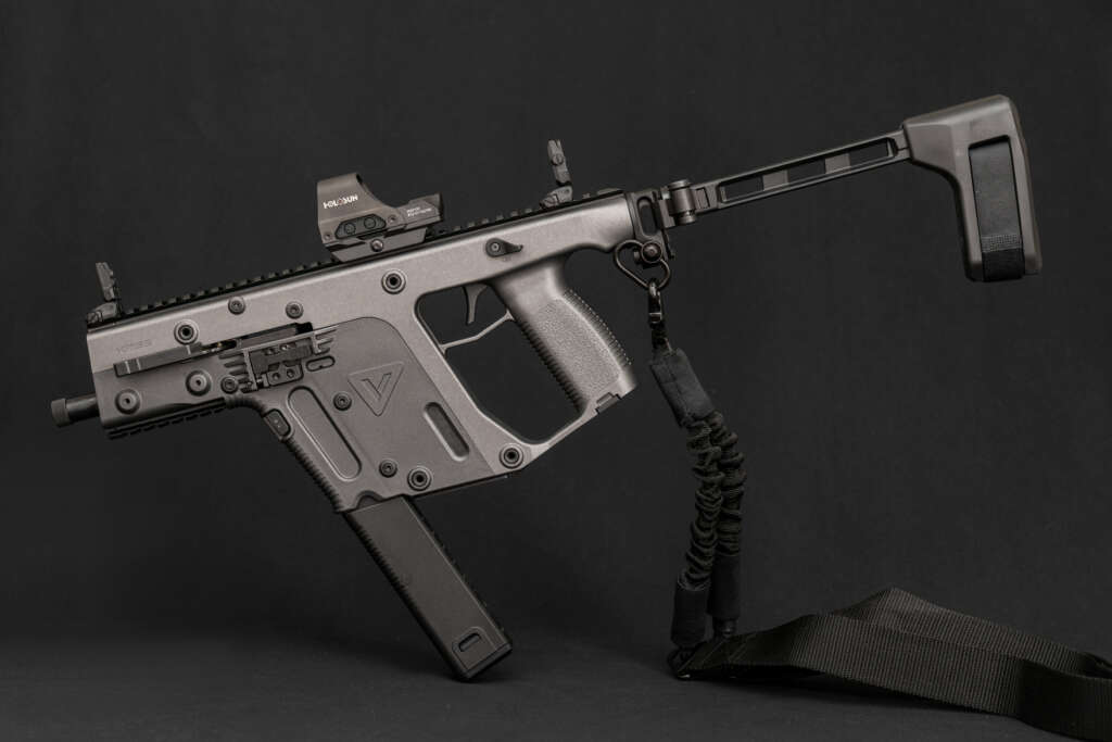 Kriss Vector .45 ACP Gen 2 – Two Tone Tungsten Cerakote – Folding Brace ...