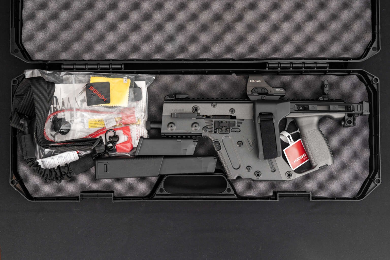 Kriss Vector .45 ACP Gen 2 – Two Tone Tungsten Cerakote – Folding Brace ...