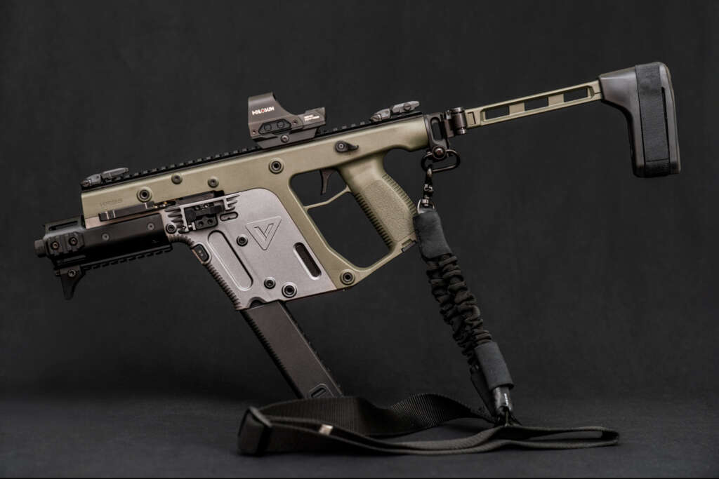 Kriss Vector .45 ACP Gen 2 – Two Tone OD Gunmetal Cerakote – Folding ...