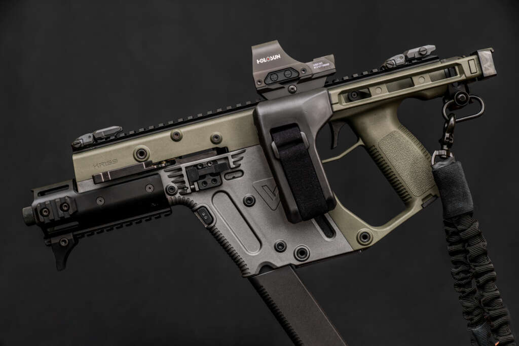 Kriss Vector .45 ACP Gen 2 – Two Tone OD Gunmetal Cerakote – Folding ...