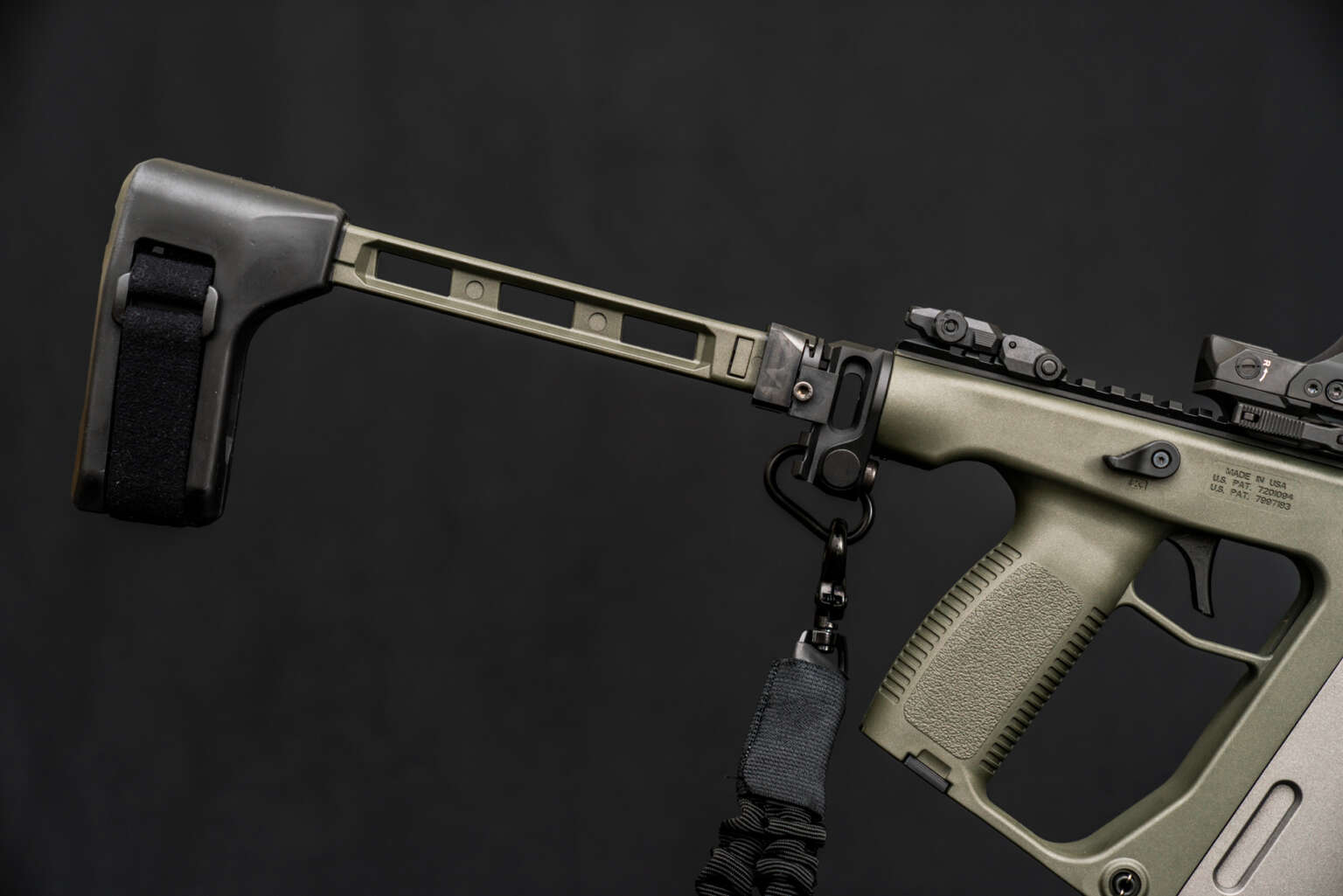 Kriss Vector .45 ACP Gen 2 – Two Tone OD Gunmetal Cerakote – Folding ...