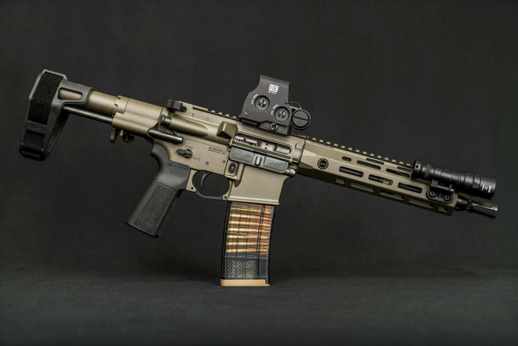 Geissele & KAC – .300 BLK – OD Gunmetal – 8.3″ PDW Pistol – NRC Industries