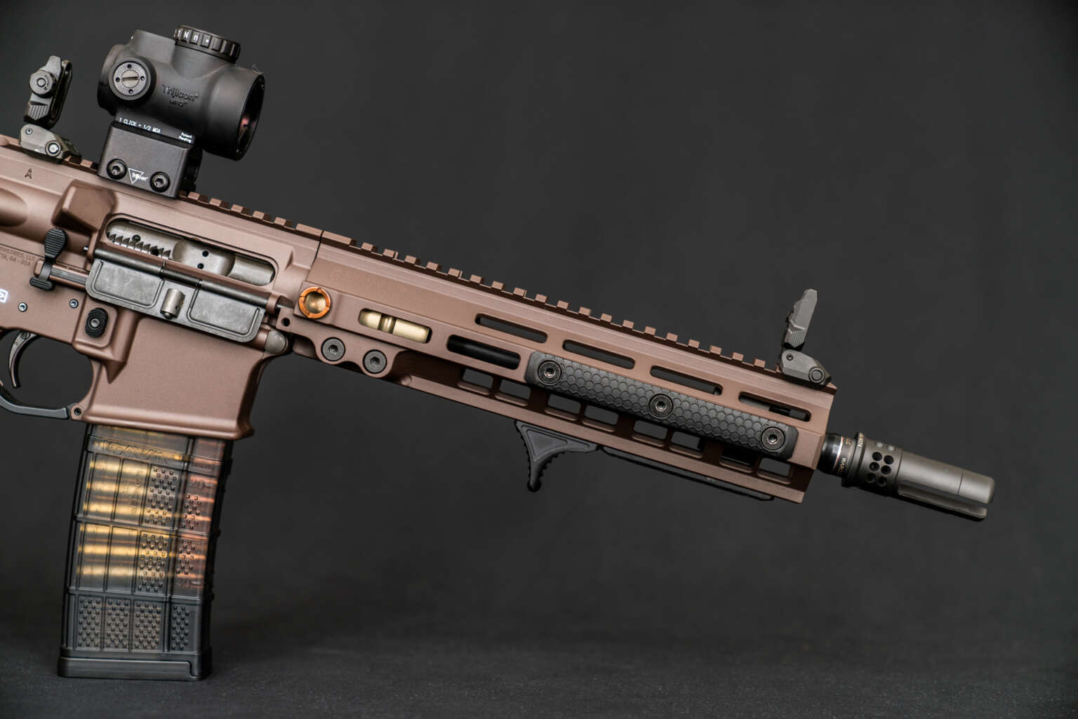 LMT MARS-L & Geissele – 5.56 NATO – Vortex Bronze – 10.3″ PDW Pistol ...