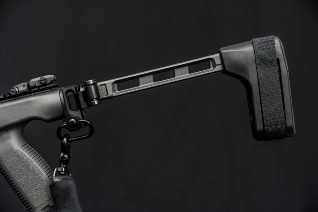 Kriss Vector 9mm Gen 2 – Two Tone Tungsten – Folding Brace – NRC Industries