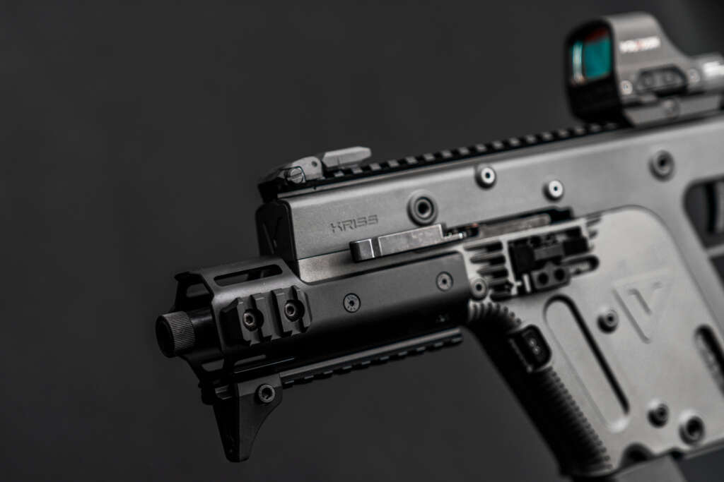 Kriss Vector 9mm Gen 2 – Two Tone Tungsten – Folding Brace – NRC Industries