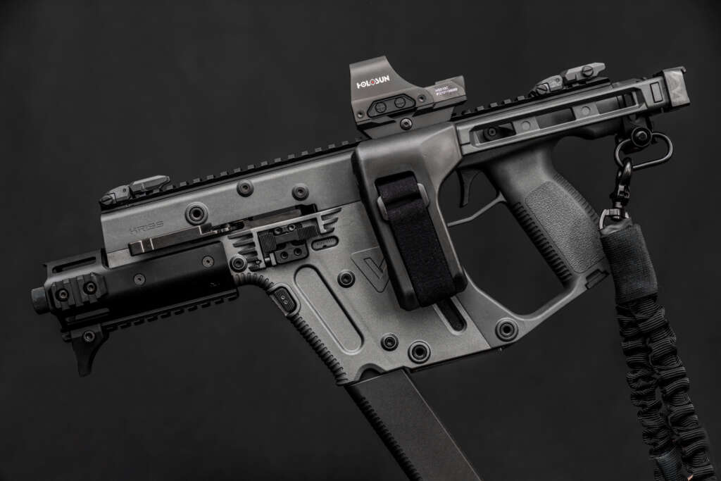 Kriss Vector 9mm Gen 2 – Two Tone Tungsten – Folding Brace – NRC Industries