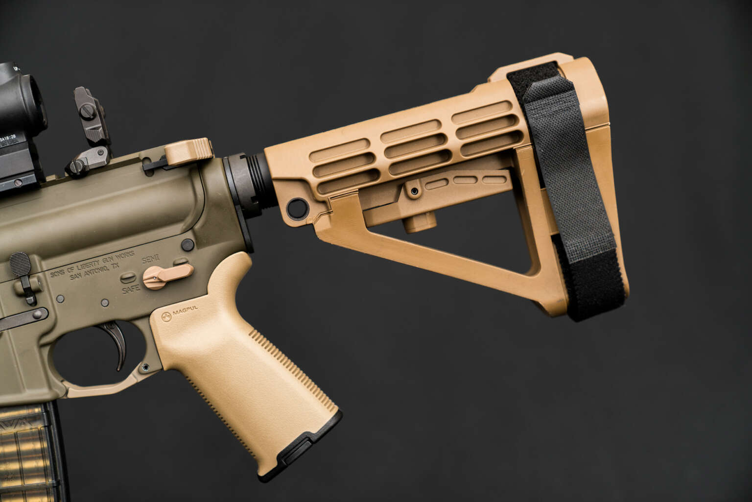 Sons of Liberty Gun Works – 5.56 NATO – Magpul OD Green & FDE – 11.3 ...