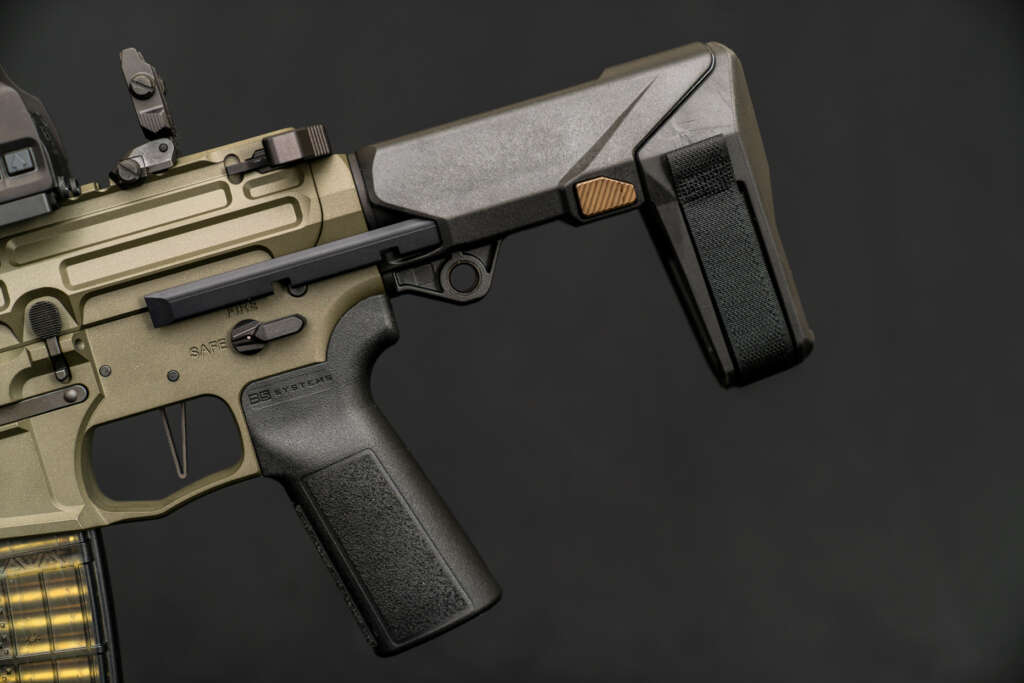 Wilson Combat – 5.56 NATO – OD Gunmetal Cerakote – 10.5″ HB PDW Pistol ...