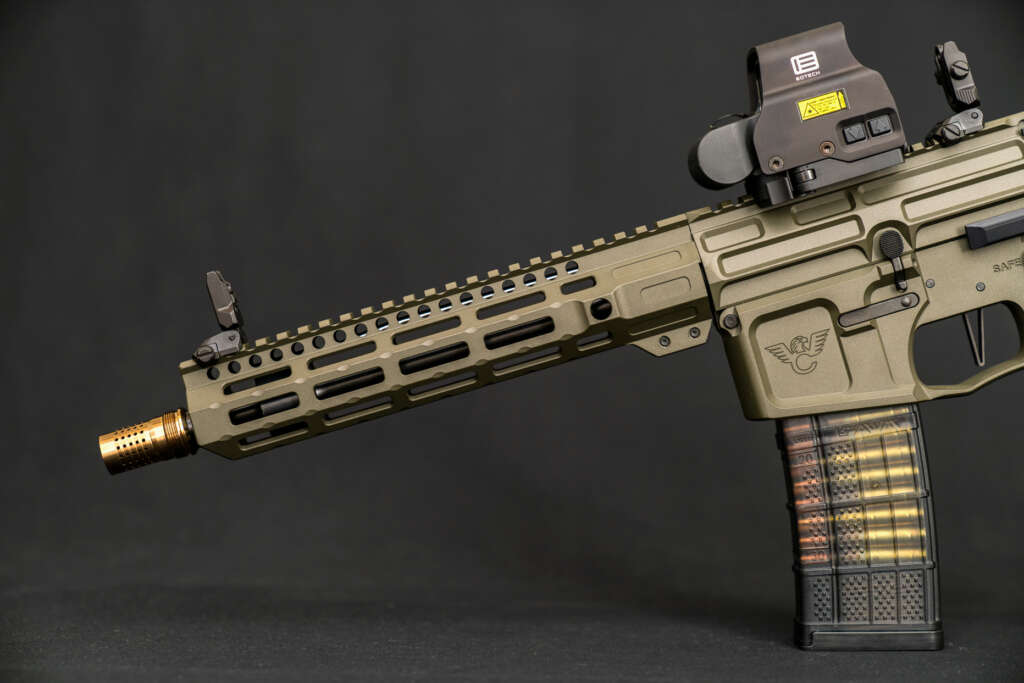 Wilson Combat – 5.56 NATO – OD Gunmetal Cerakote – 10.5″ HB PDW Pistol ...