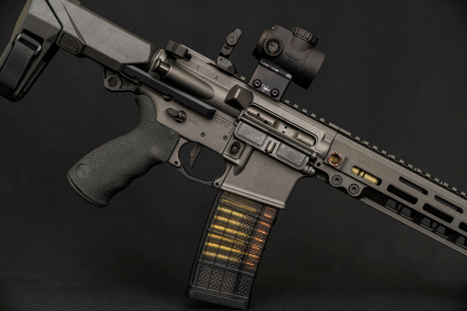 Centurion Arms – 5.56 NATO – Dark Tungsten – 10.3″ HB PDW Pistol – NRC ...