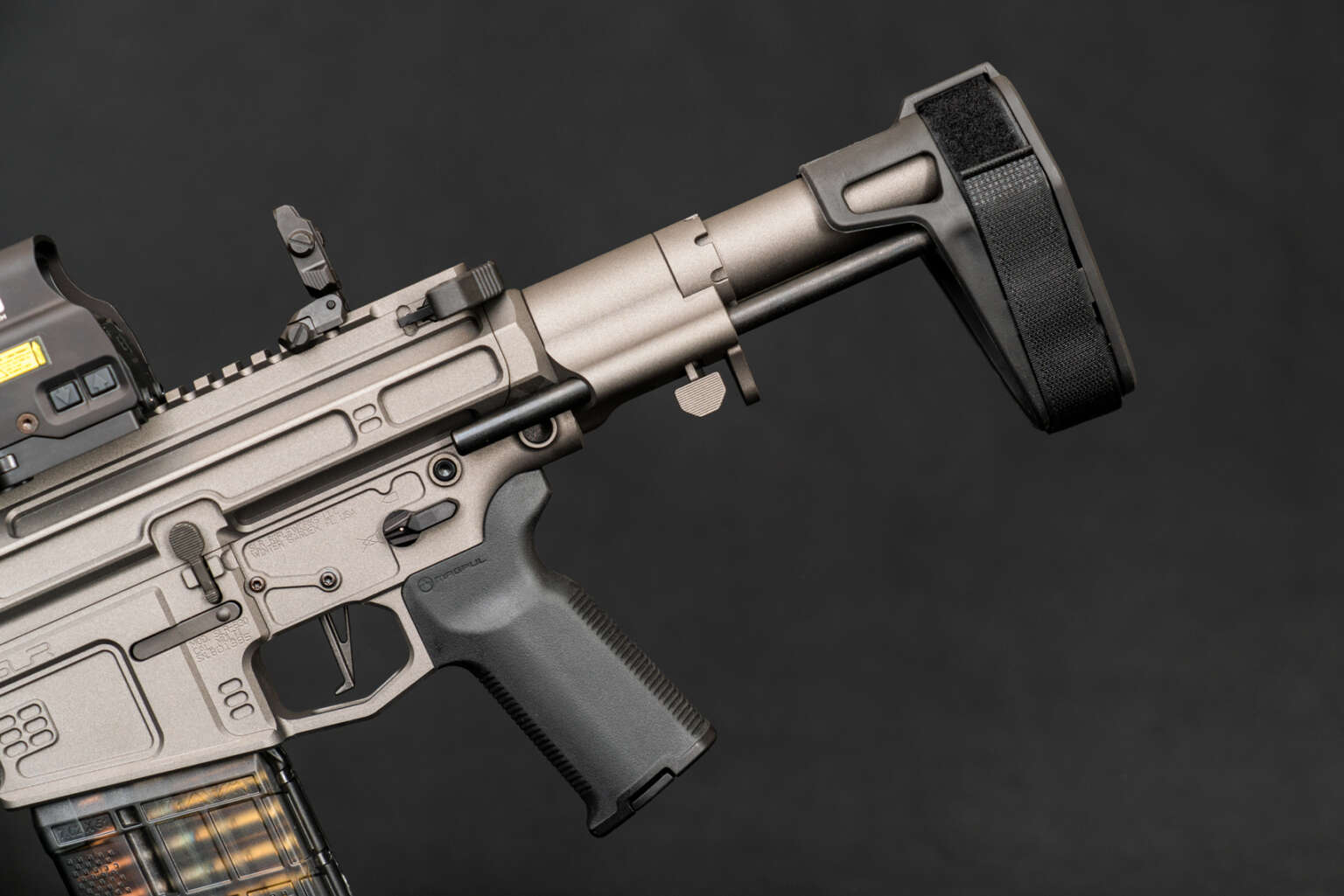 SLR Rifleworks – 8.6 Blackout – Tungsten – 12″ PDW Pistol – NRC Industries