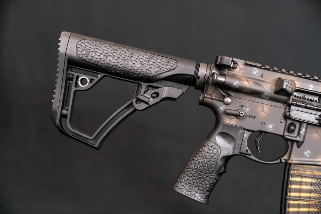 Daniel Defense DDM4 V7 – 5.56 NATO – Rattlecan Camoflauge – 16″ Rifle ...