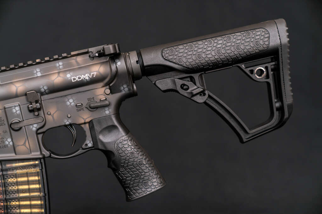 Daniel Defense DDM4 V7 – 5.56 NATO – Rattlecan Camoflauge – 16″ Rifle ...