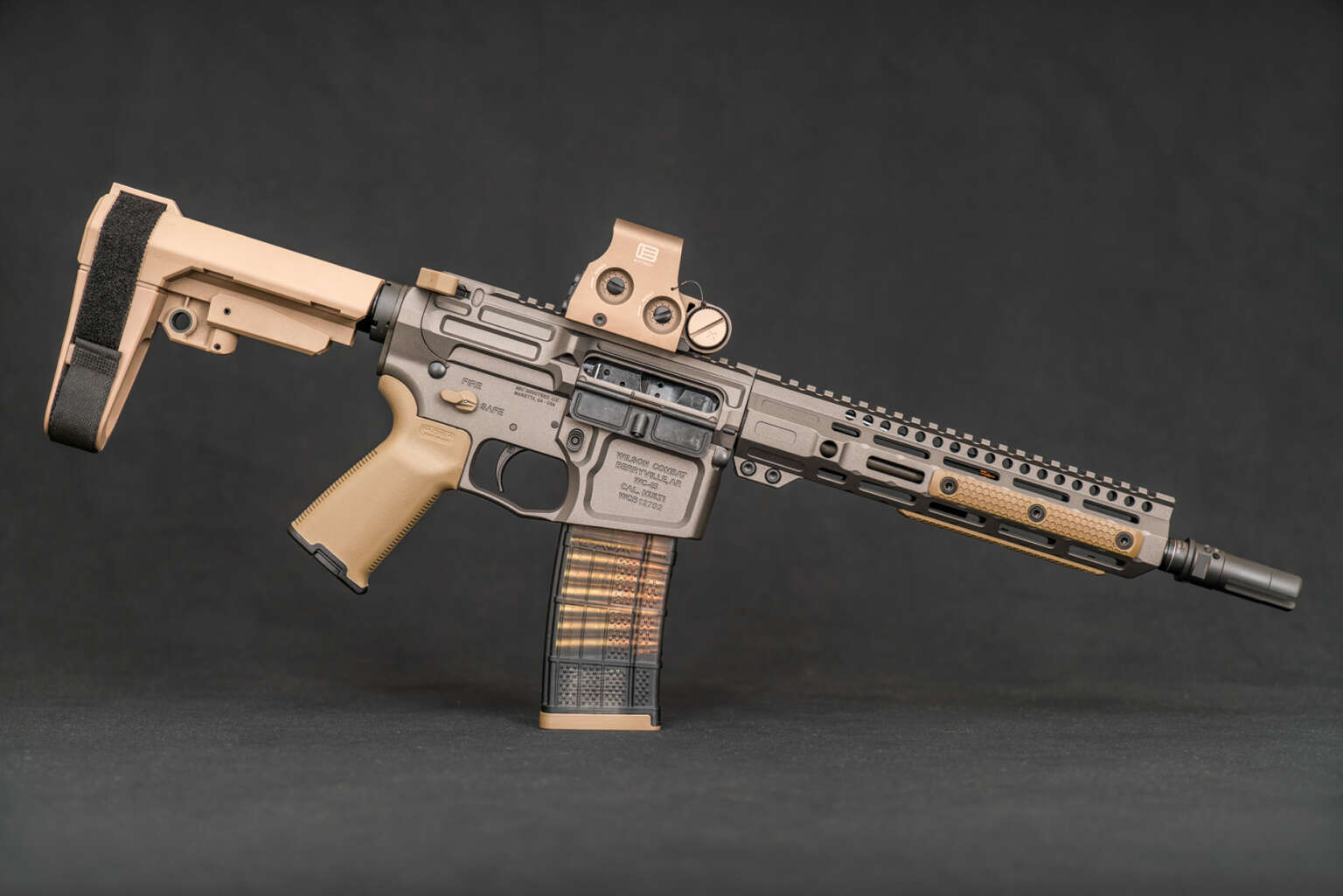 SLR Rifleworks – 8.6 Blackout – Tungsten – 12″ PDW Pistol – NRC Industries
