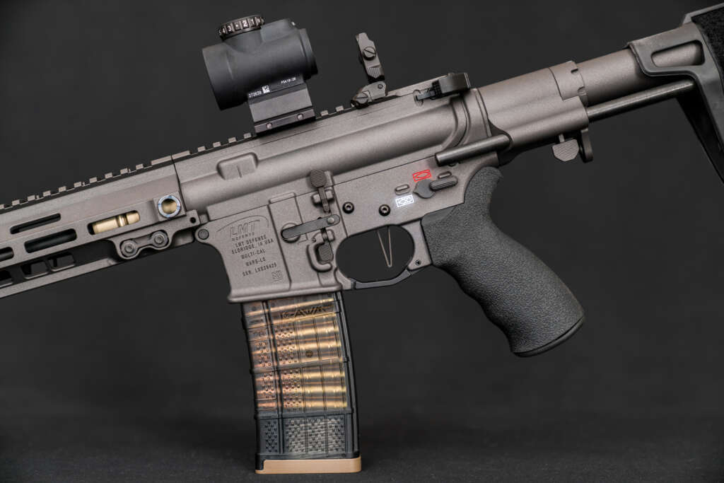 LMT MARS-L & Geissele – .300 BLK – Dark Tungsten – 10.3″ PDW Pistol ...
