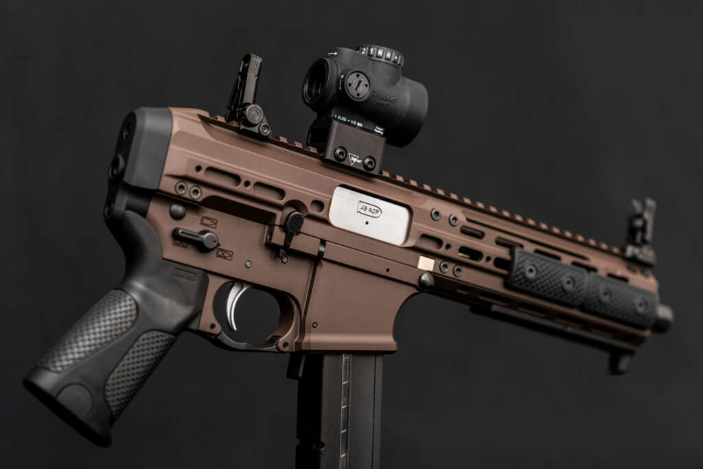 LWRC SMG-45 – .45 ACP – Vortex Bronze – 8.5″ Pistol – NRC Industries