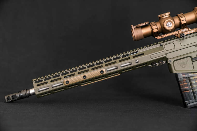 Wilson Combat – .308 Win – OD Gunmetal & FDE – 16″ Rifle – NRC Industries