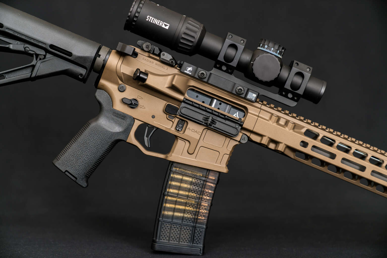 Radian Weapons Model 1 – .223 Wylde – Radian Brown – 14.5″ Pinned ...