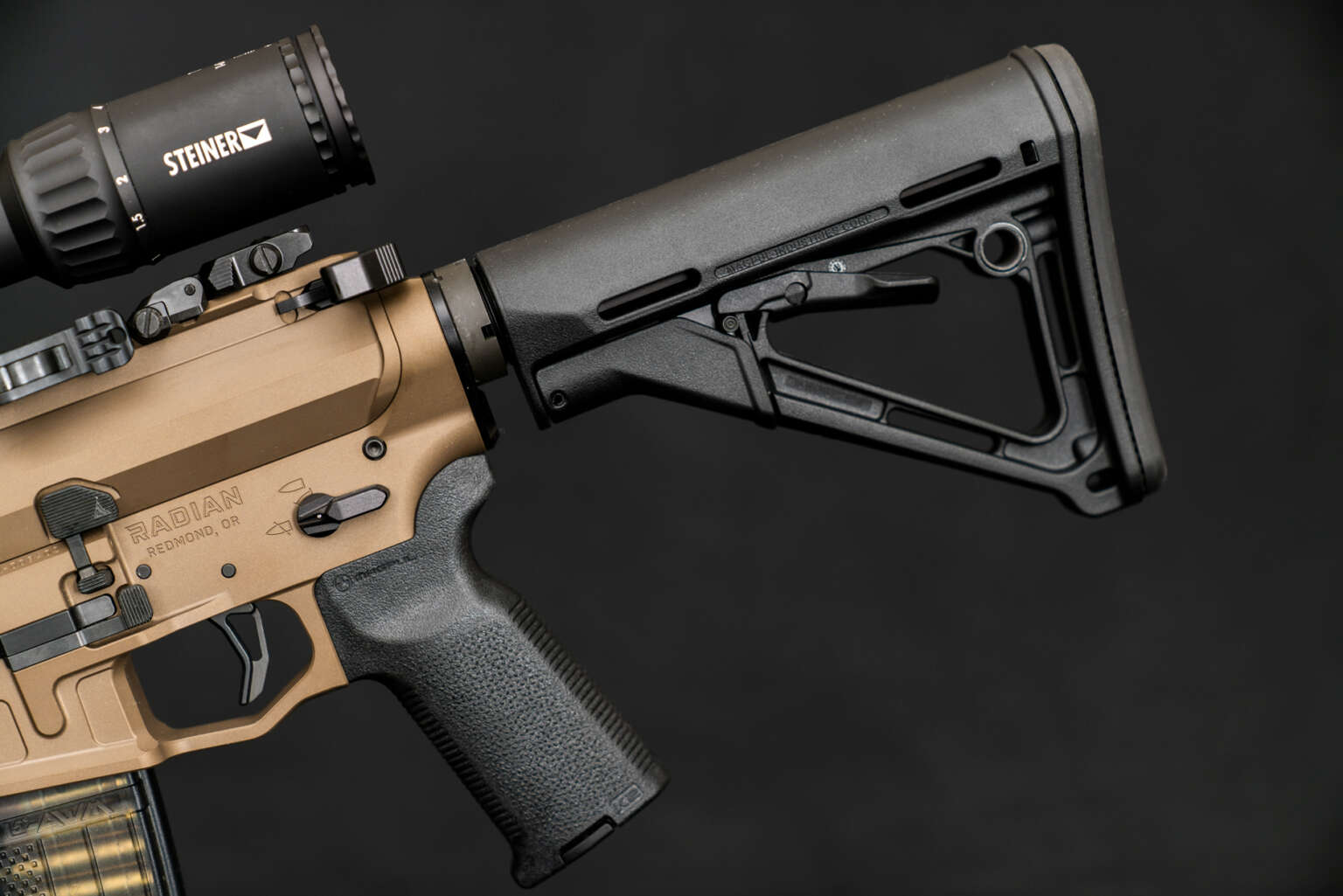 Radian Weapons Model 1 – .223 Wylde – Radian Brown – 14.5″ Pinned ...