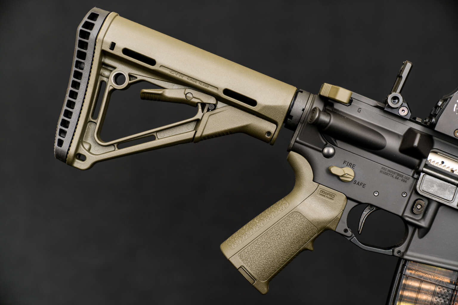 Centurion Arms – FBI / HRT Clone – 5.56 NATO – OD Gunmetal – 14.5 ...