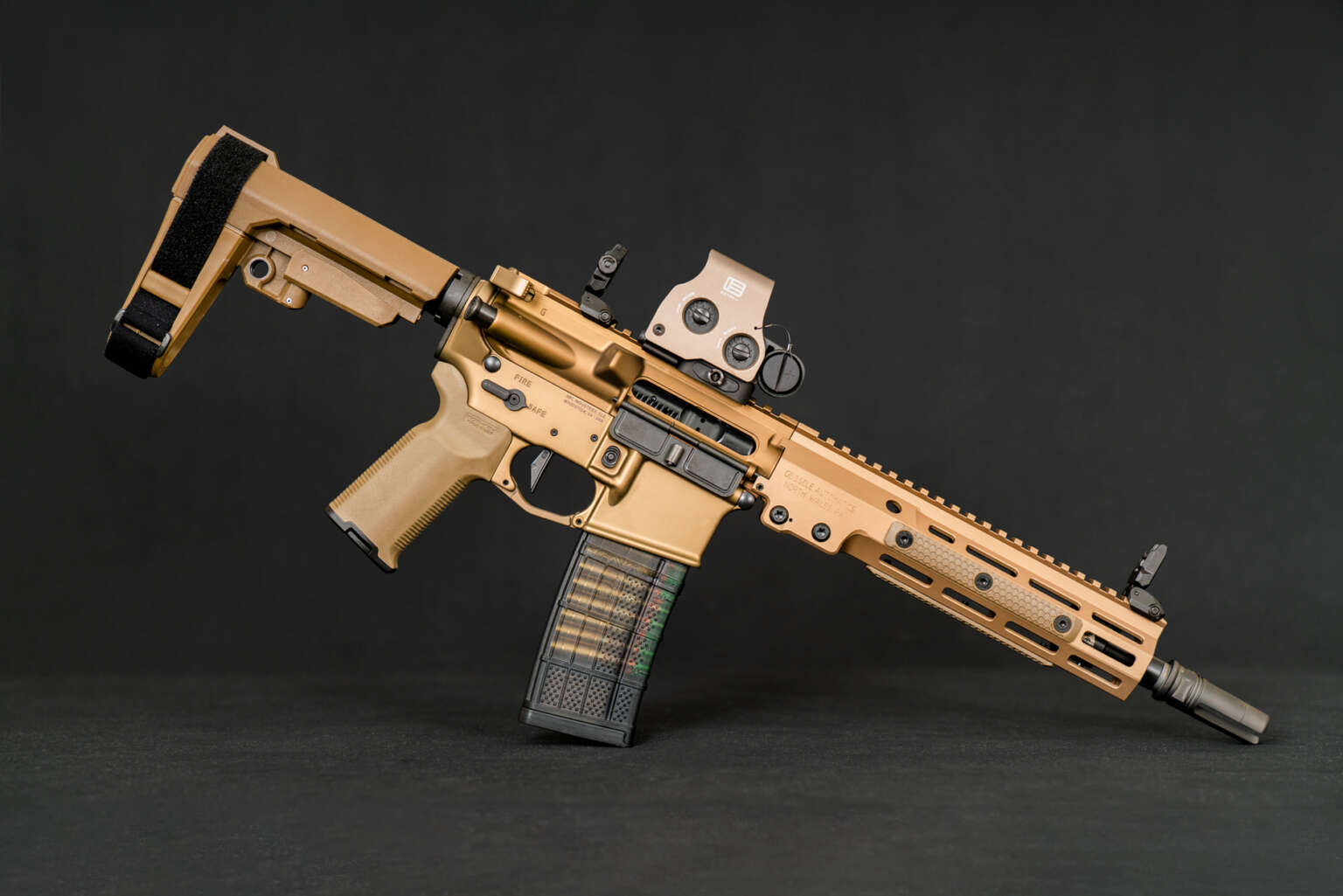 Wilson Combat – 5.56 NATO – Metallic Coyote – 11.3″ PDW Pistol – NRC ...
