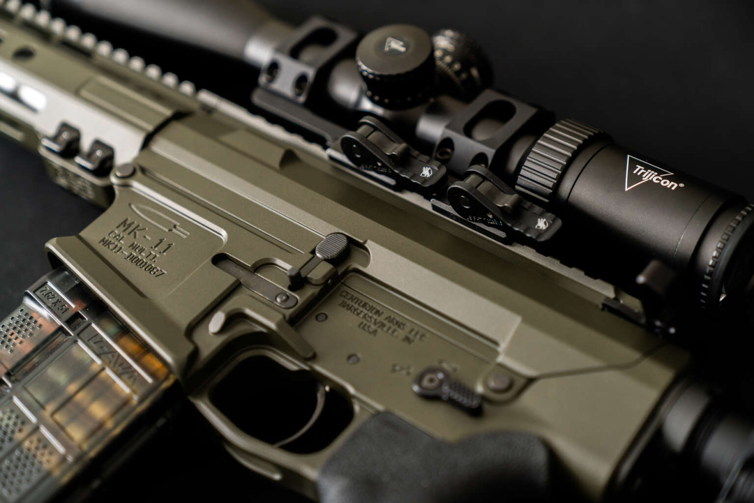 Centurion Arms MK11 – .308 Win – OD Gunmetal – 16″ Rifle – NRC Industries