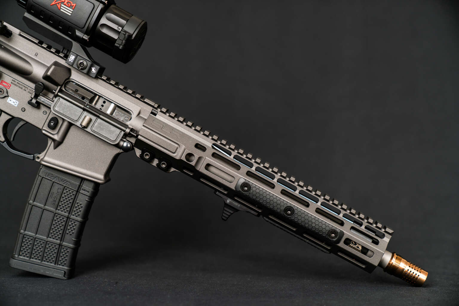 LMT MARS-L & SLR – 6MM ARC – Dark Tungsten – 12″ PDW Pistol – NRC ...