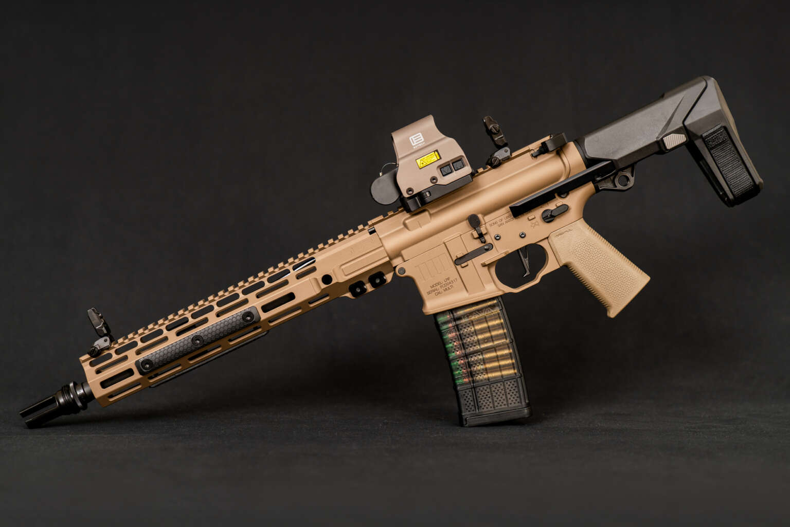 SOLGW Forward Controls Design – 5.56 NATO – Metallic Coyote – 12.5″ PDW ...