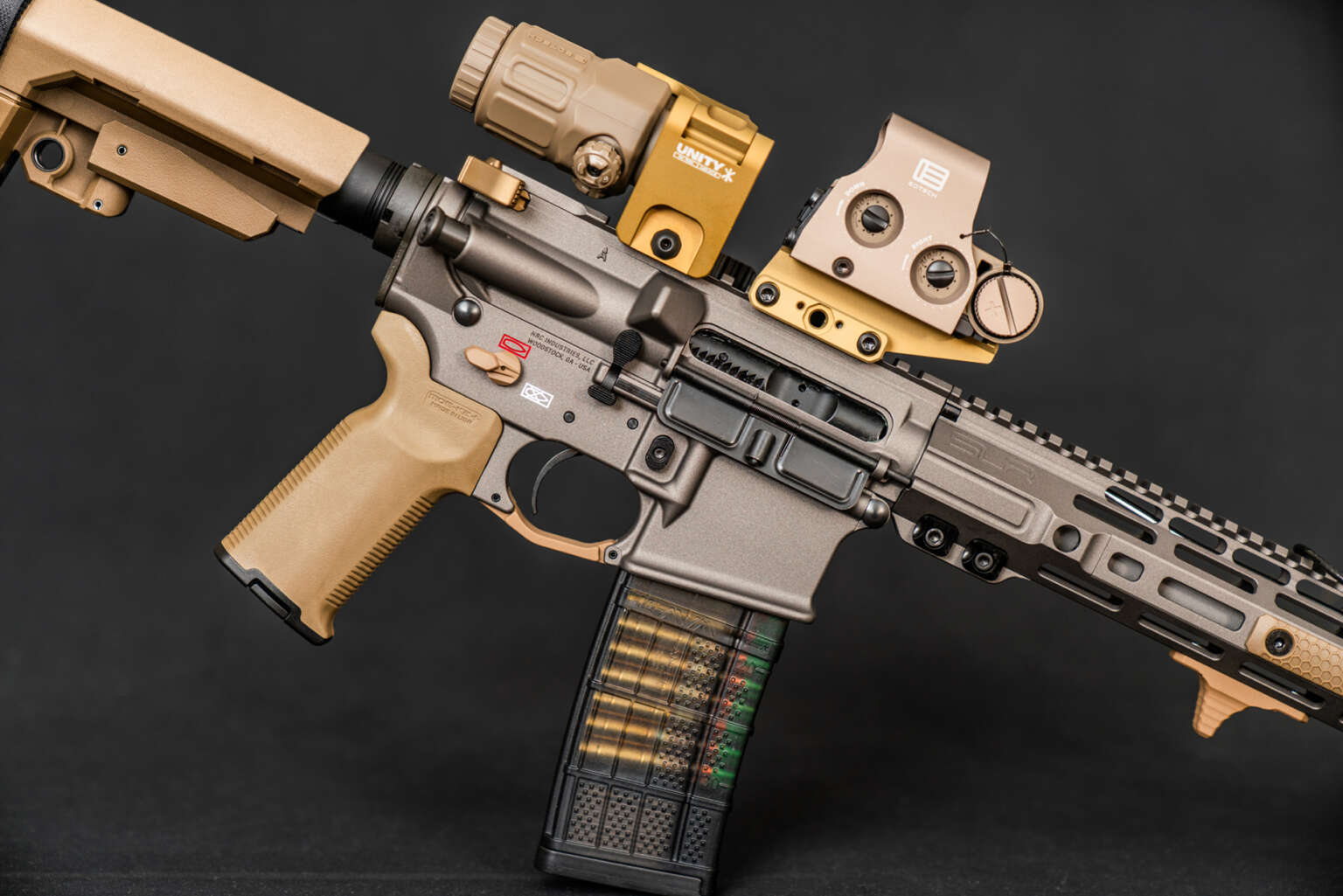 LMT MARS-L & Noveske & SLR – 5.56 NATO – Tungsten & FDE – 12.5″ PDW ...