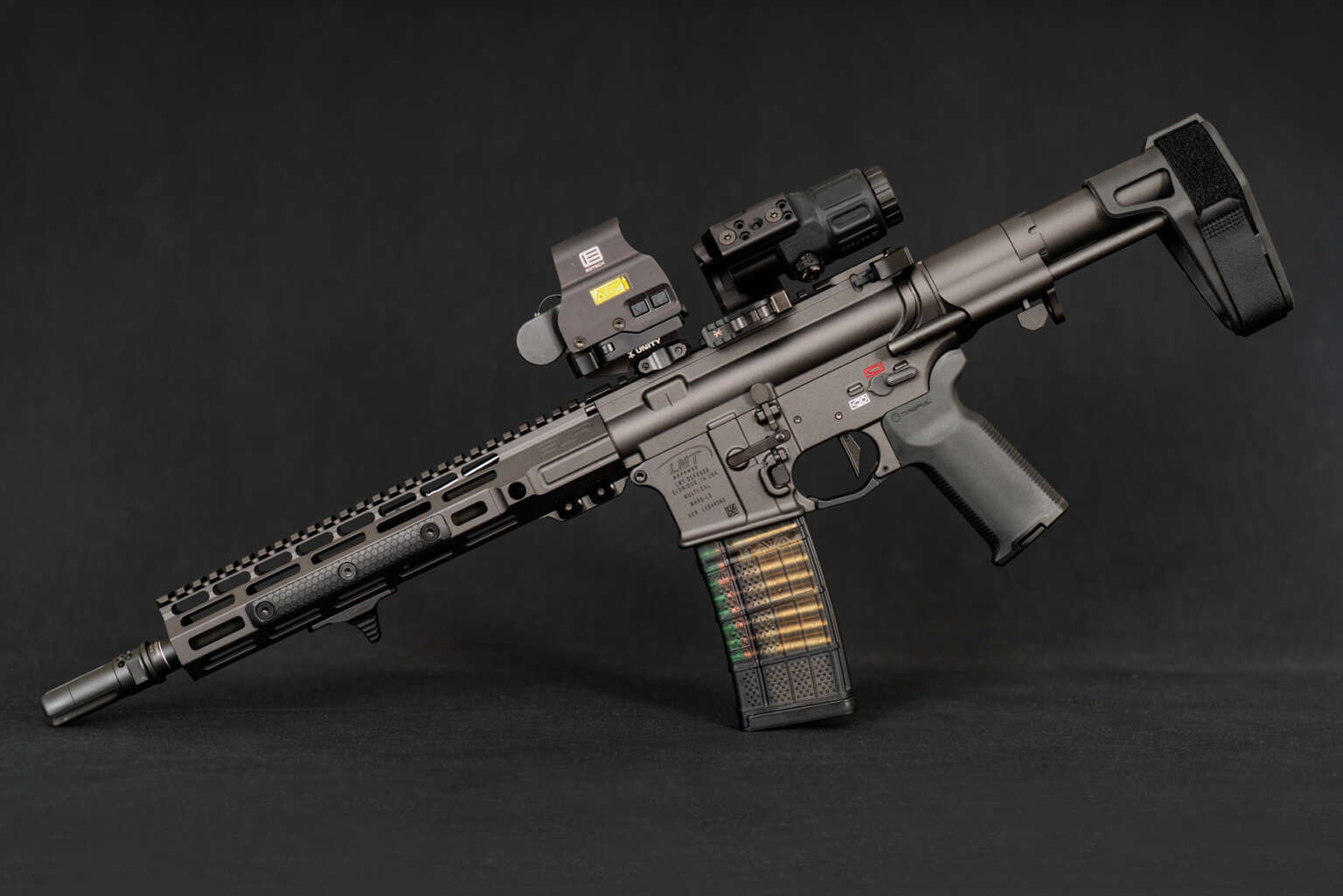LMT MARS-L & SLR – .300 BLK – Black Metallic – 11.5″ PDW Pistol – NRC ...